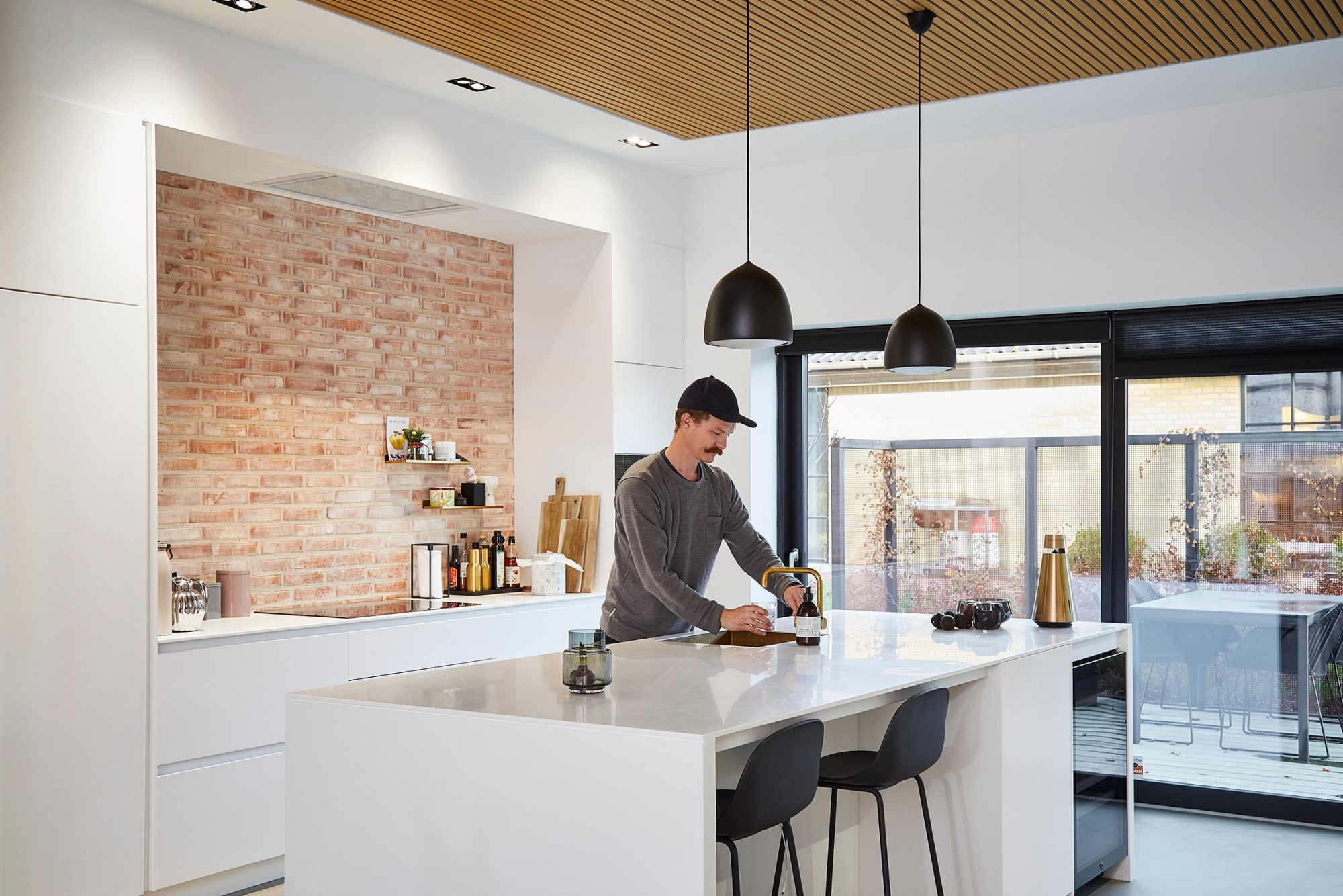 Røde og rustikke teglstein er en populær trend i byggebransjen