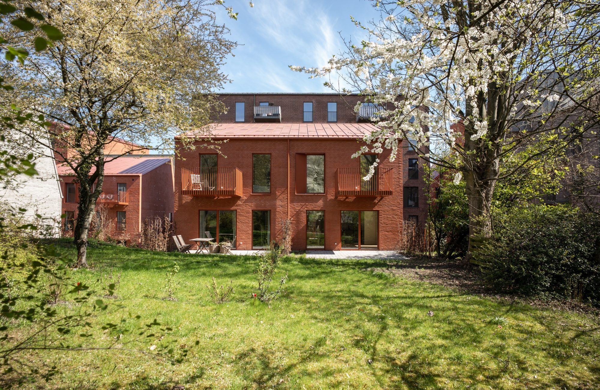 Røde og rustikke teglstein er en populær trend i byggebransjen