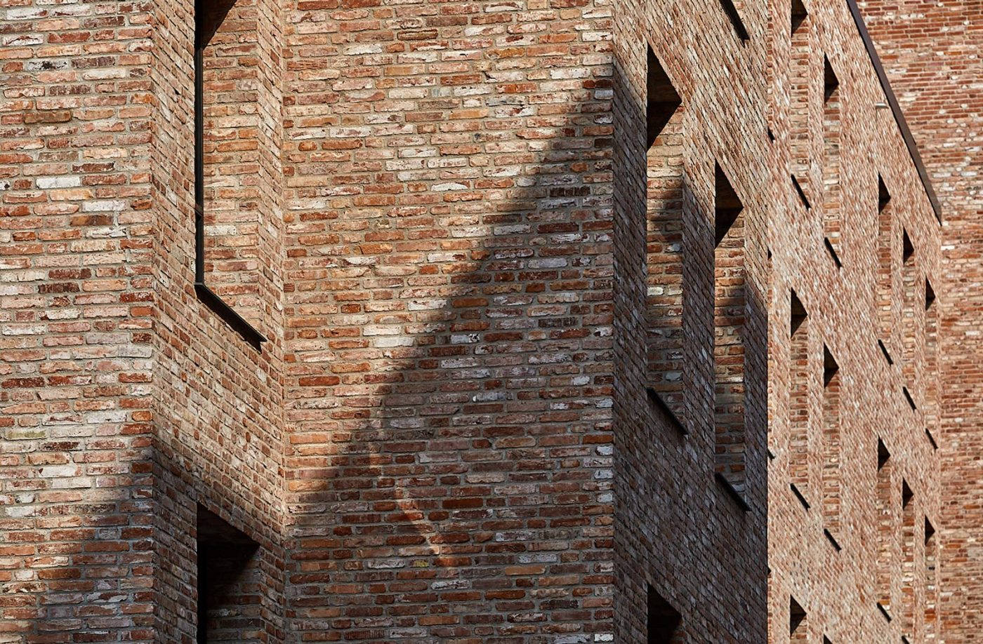 Ombrukte teglstein til nybygg